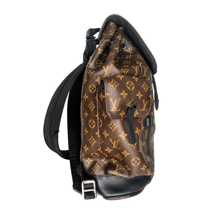 Louis Vuitton Monogram Macassar Christopher PM Backpack at 1stDibs
