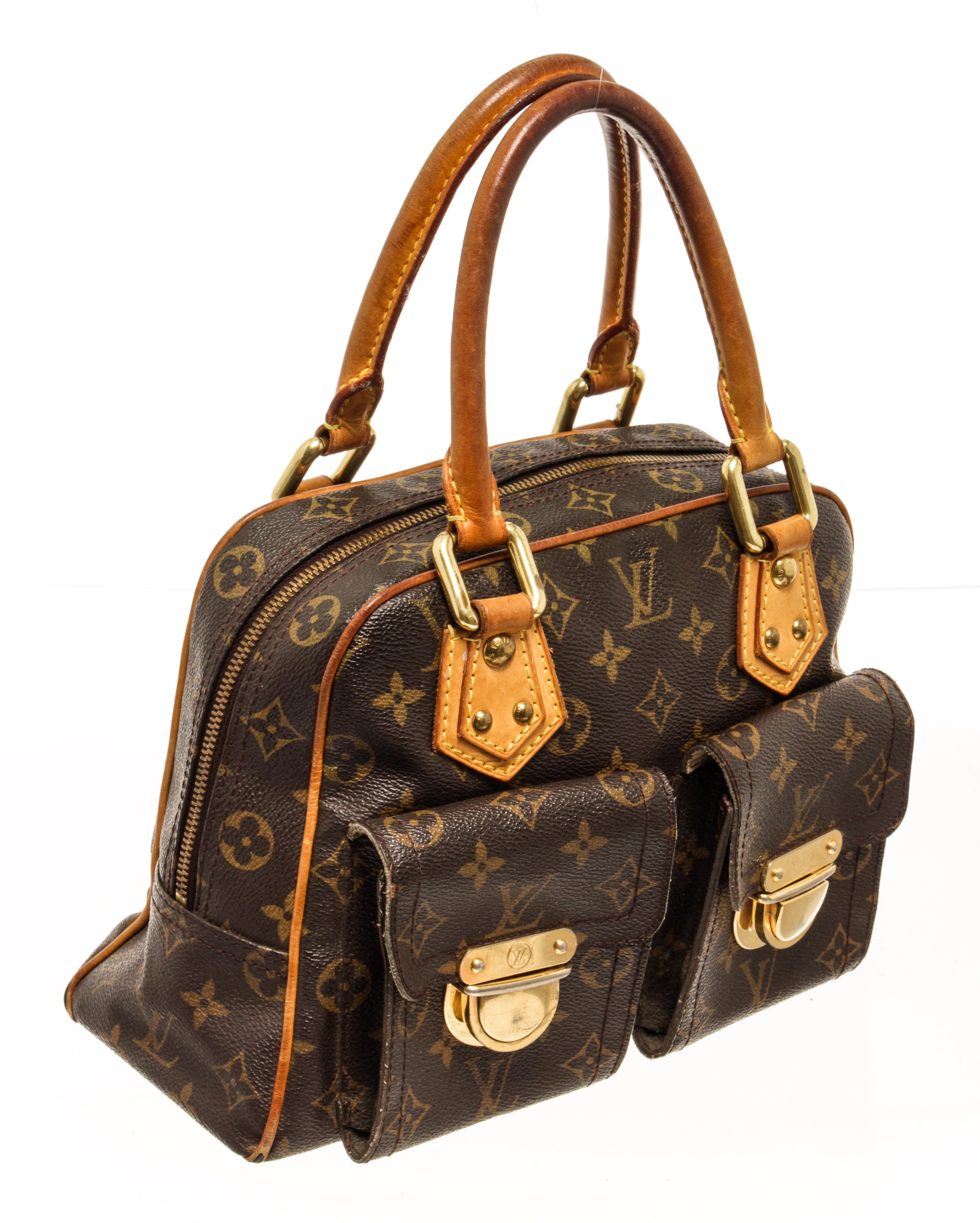 Louis Vuitton Monogram Manhattan PM Handbag For Sale at 1stDibs