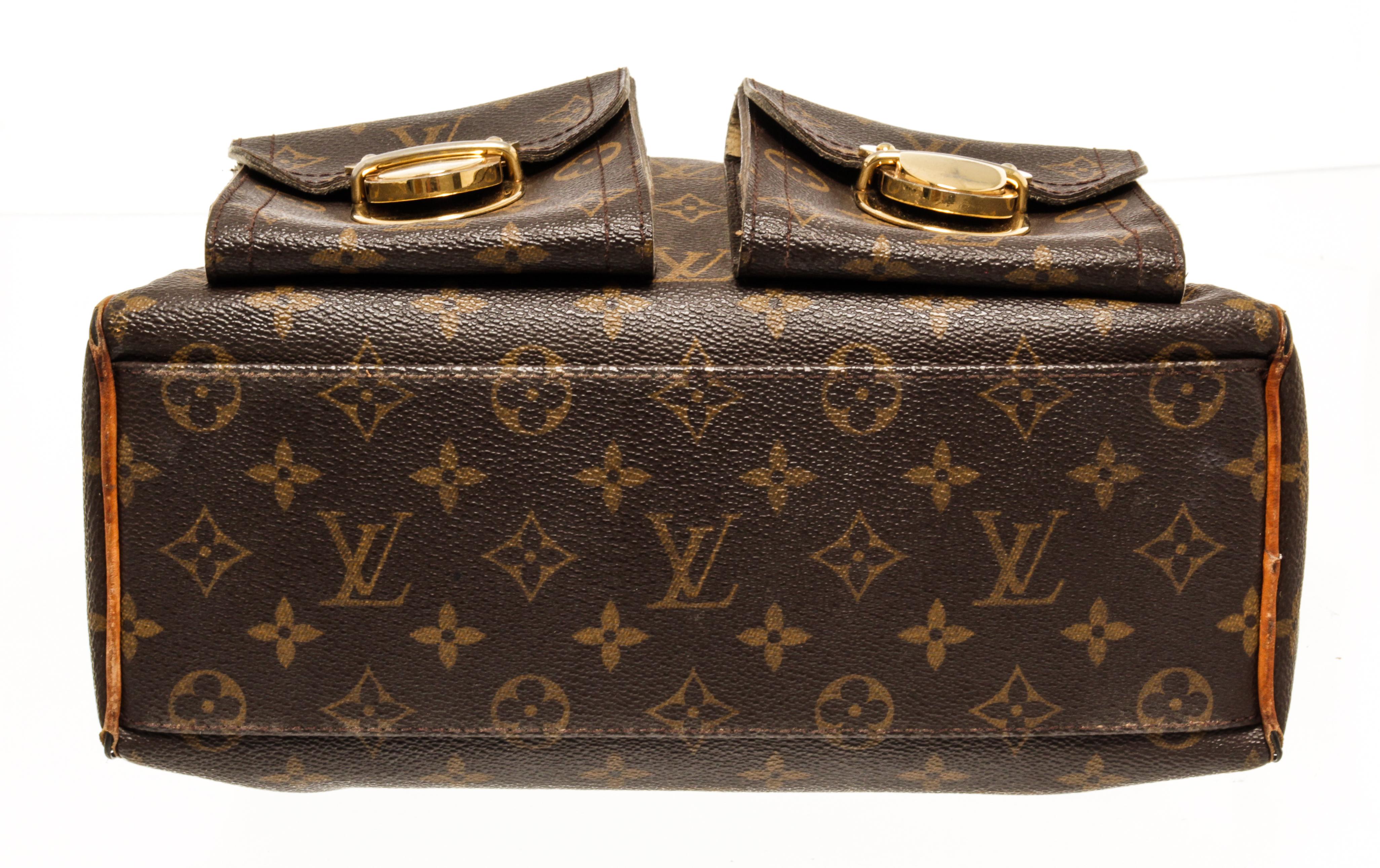 Louis Vuitton Monogram Manhattan PM Handbag For Sale at 1stDibs