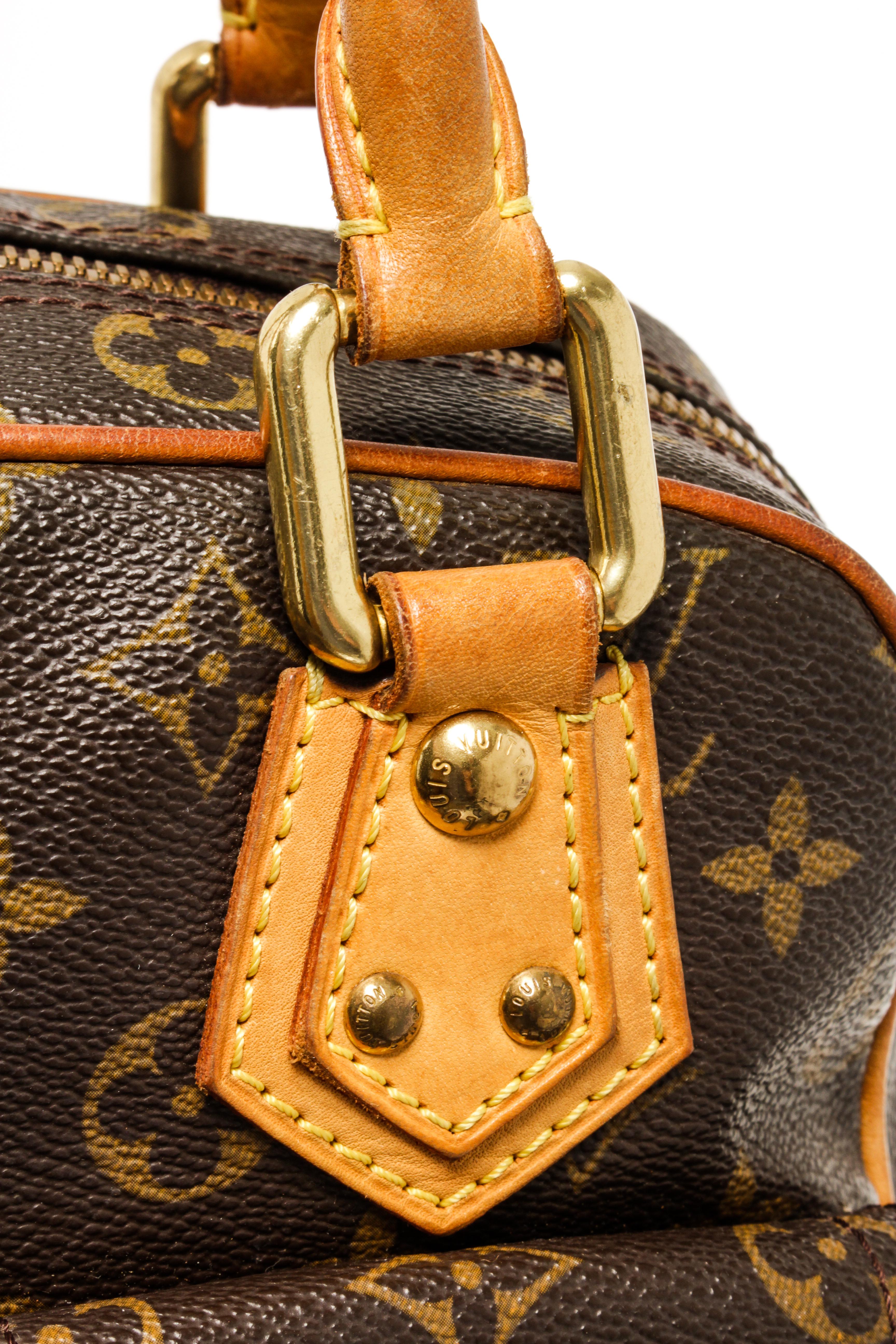 Louis Vuitton Monogram Manhattan PM Handbag For Sale at 1stDibs