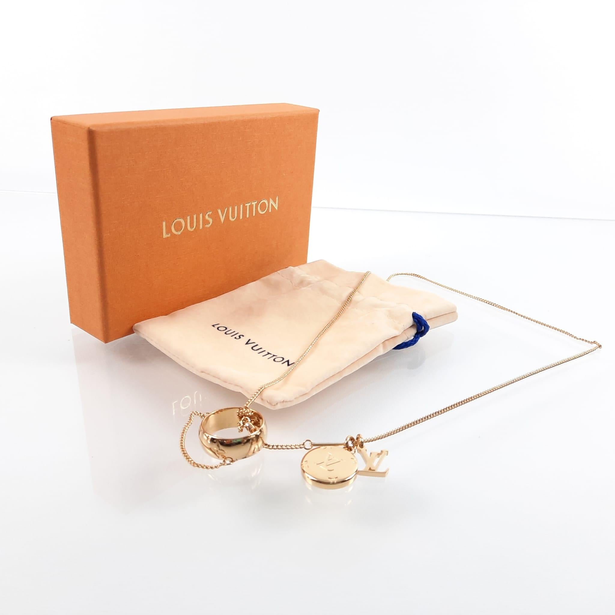 Louis Vuitton Monogram Necklace at 1stDibs | louis vuitton necklace ...