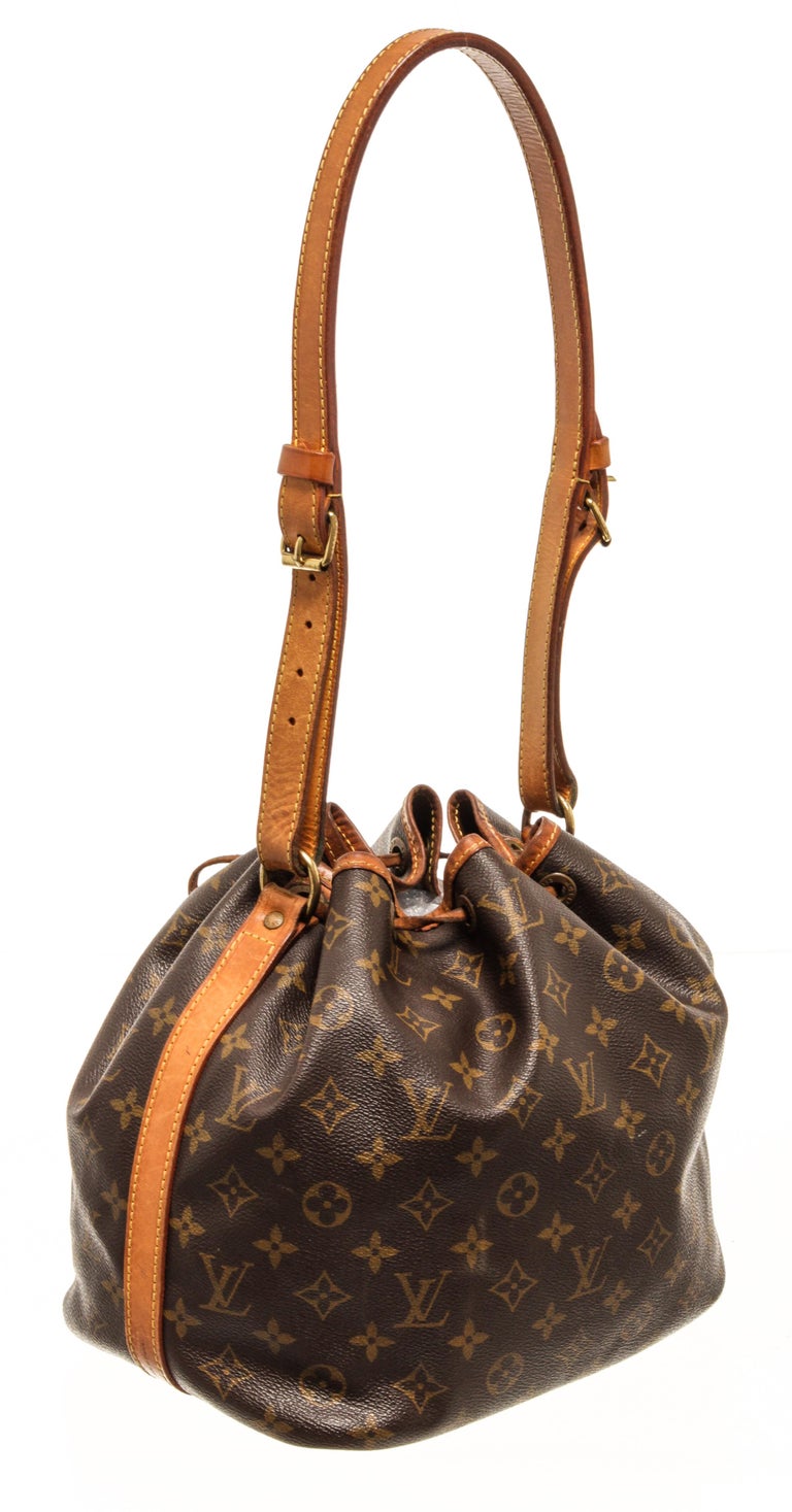 Louis Vuitton Monogram Petit Noe Shoulder Bag at 1stDibs
