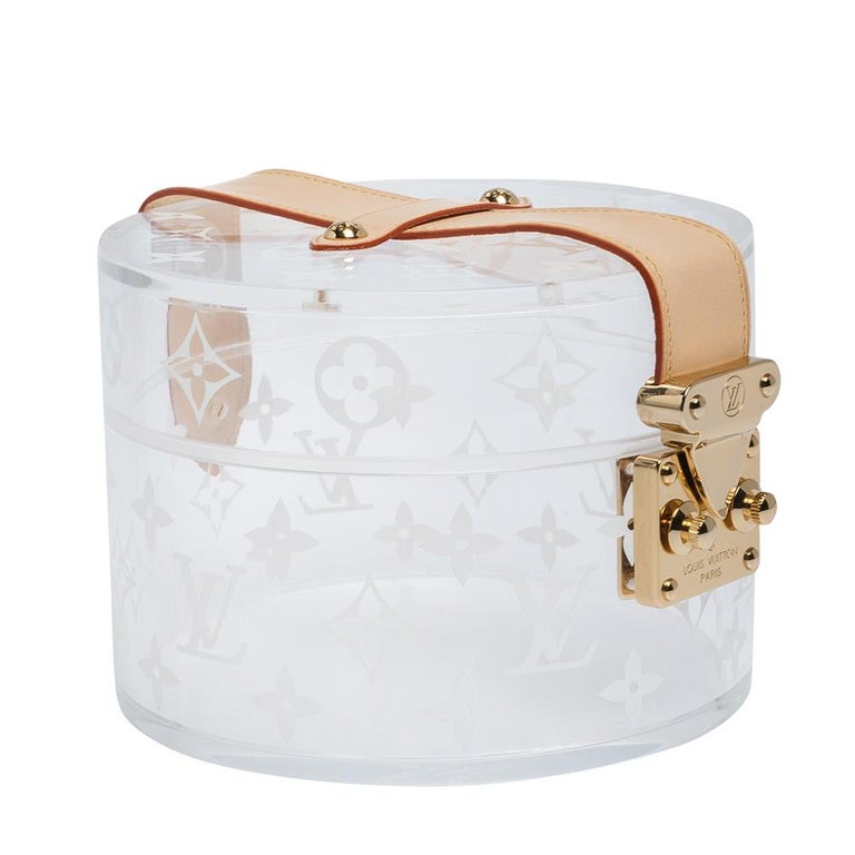 Louis Vuitton Monogram Plexiglass Box Scott For Sale at 1stDibs | louis ...