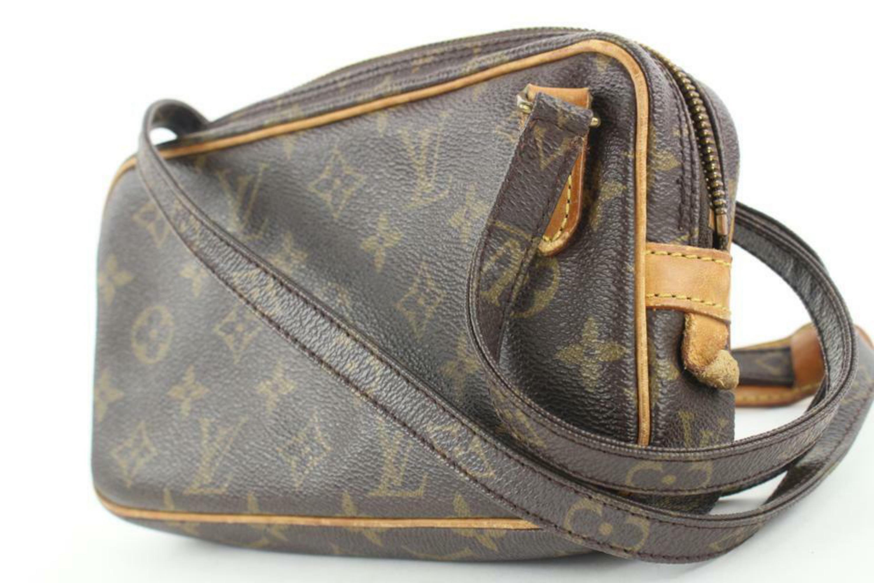 Louis Vuitton Monogram Pochette Marly Bandouliere Crossbody Bag ...
