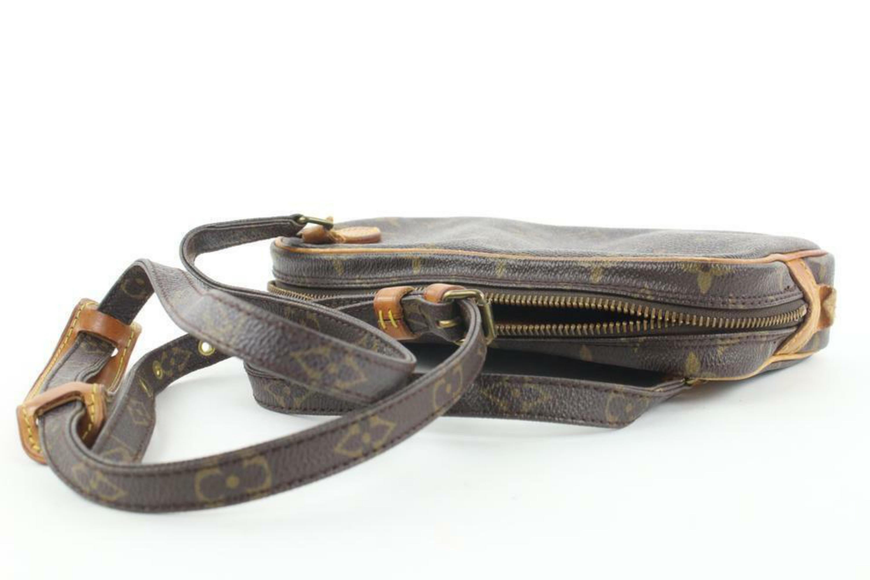 Louis Vuitton Monogram Pochette Marly Bandouliere Crossbody Bag ...