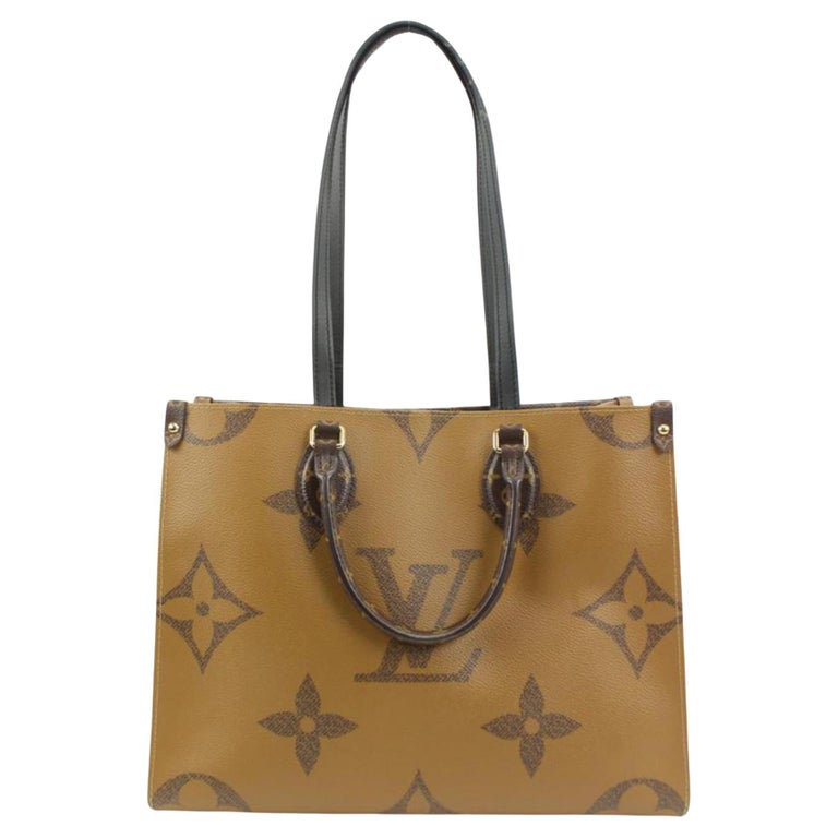 Louis Vuitton Monogram Reverse Onthego MM 2way Tote Bag s210lv58 at 1stDibs