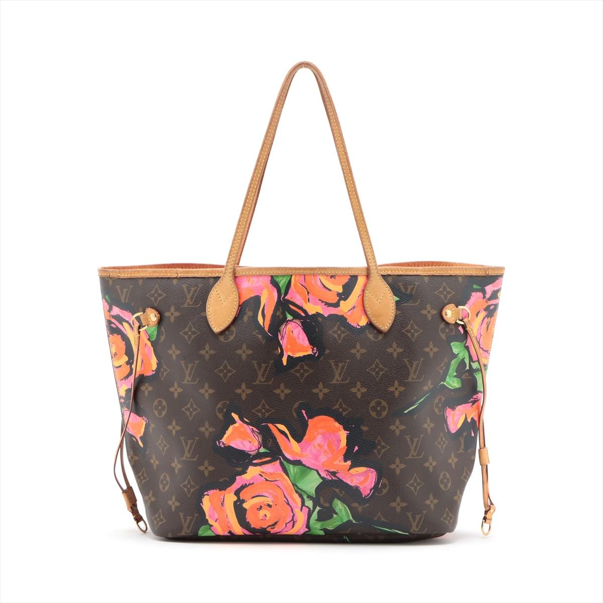 Louis Vuitton Monogram Stephen Sprouse Roses Neverfull MM For Sale at ...