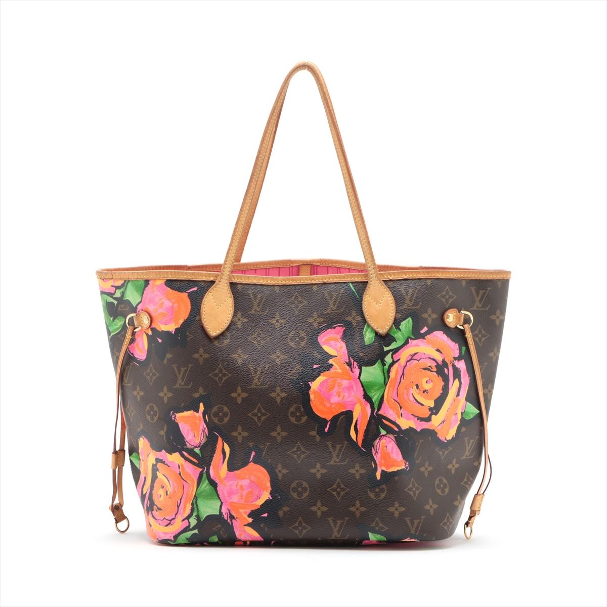 Louis Vuitton Monogram Stephen Sprouse Roses Neverfull MM For Sale at ...