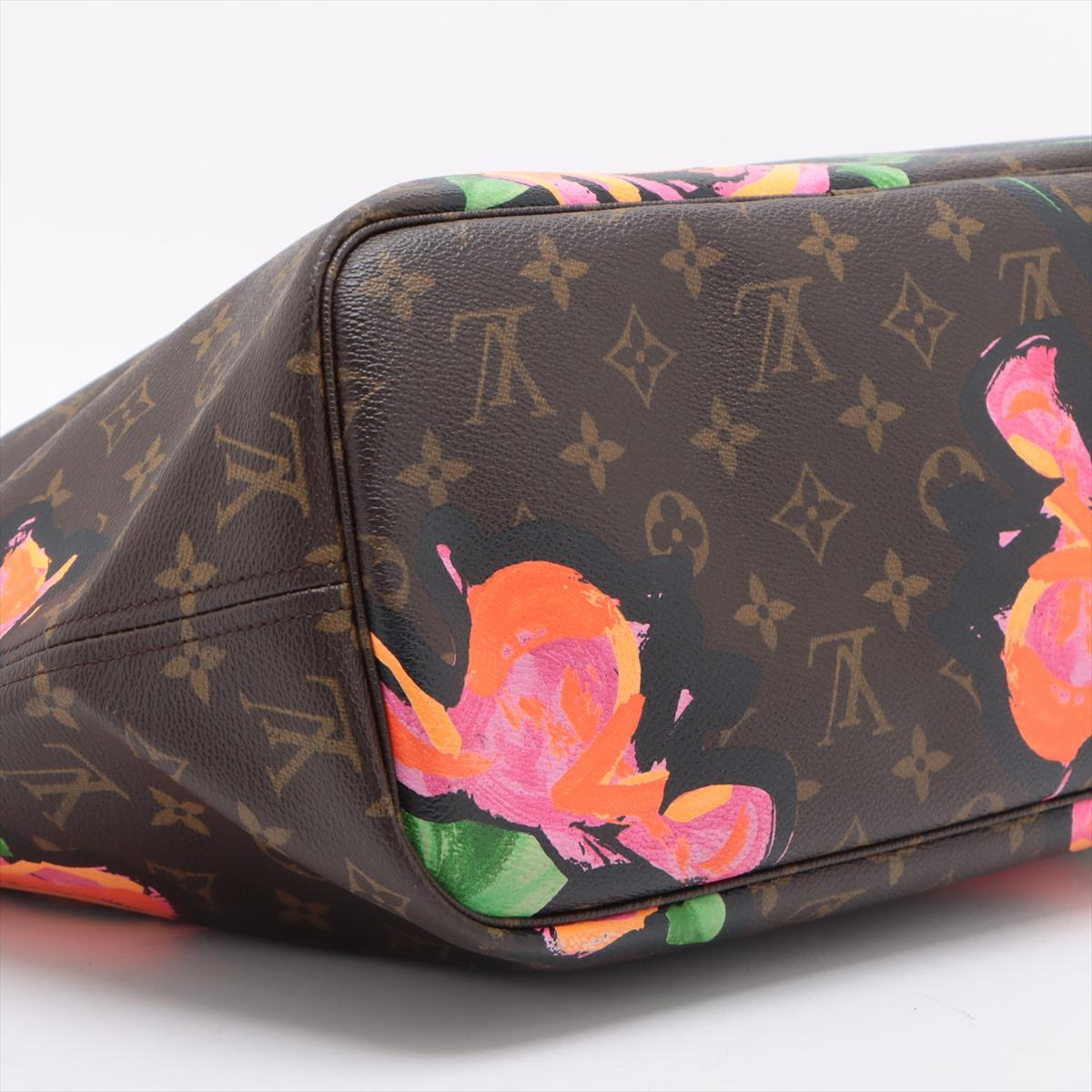 Louis Vuitton Monogram Stephen Sprouse Roses Neverfull MM For Sale at ...