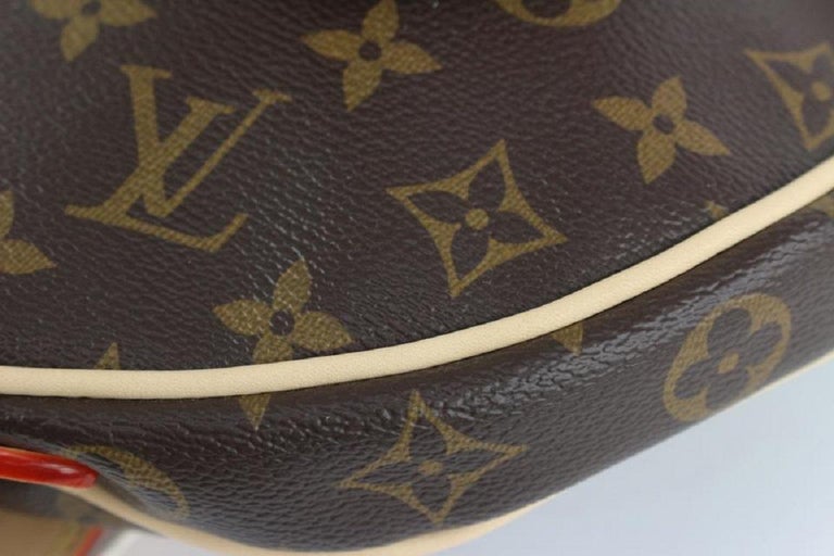 Louis Vuitton Monogram Tennis Racket Cover with 3 Ball Set 106lv18 at ...