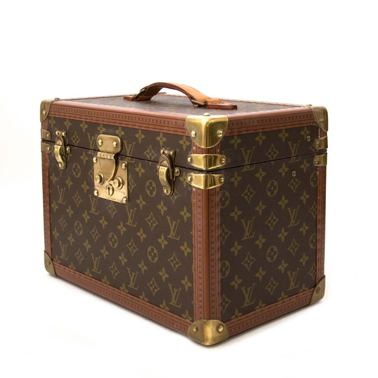 Louis Vuitton Monogram Travel Trunk Case at 1stDibs