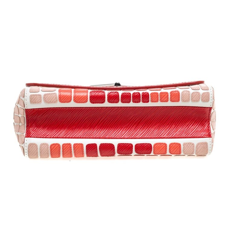 Louis Vuitton Multicolor Patchwork Epi Leather Twist MM Bag at 1stDibs