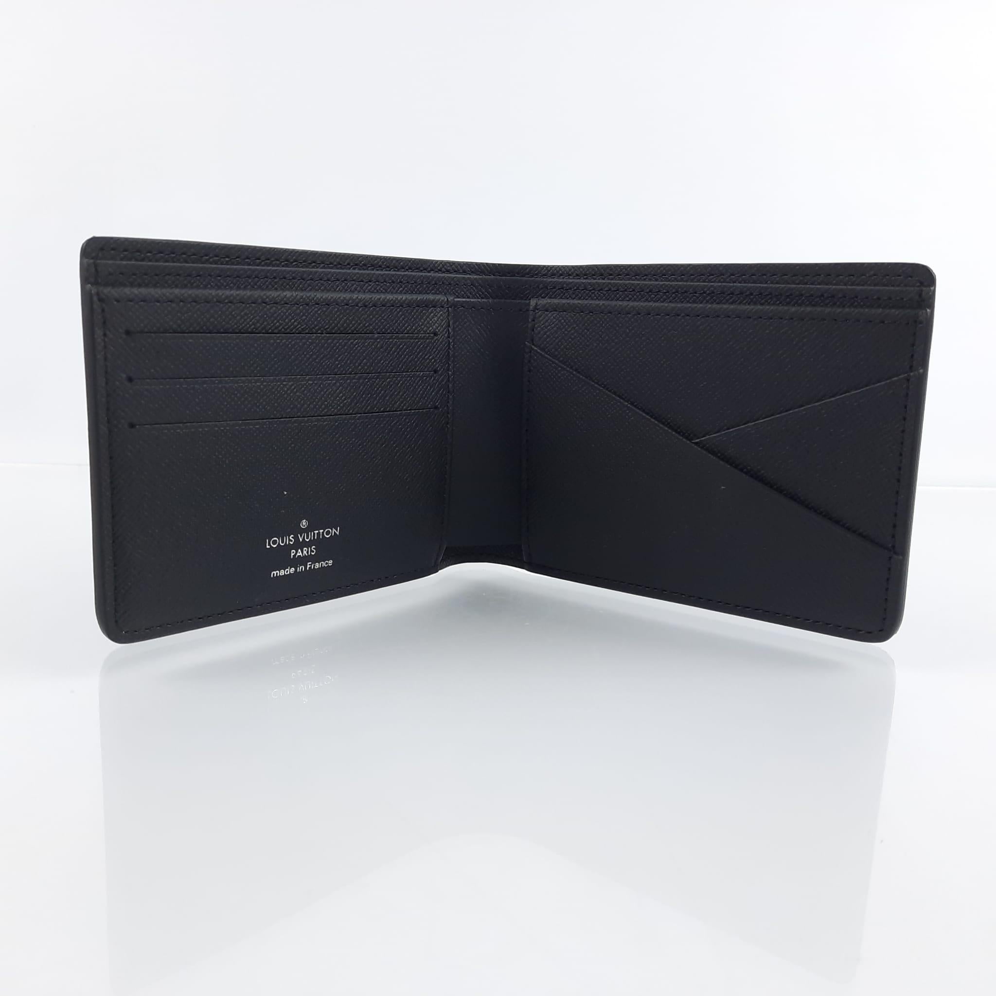 Louis Vuitton Multiple Wallet Monogram Eclipse Canvas For Sale at ...