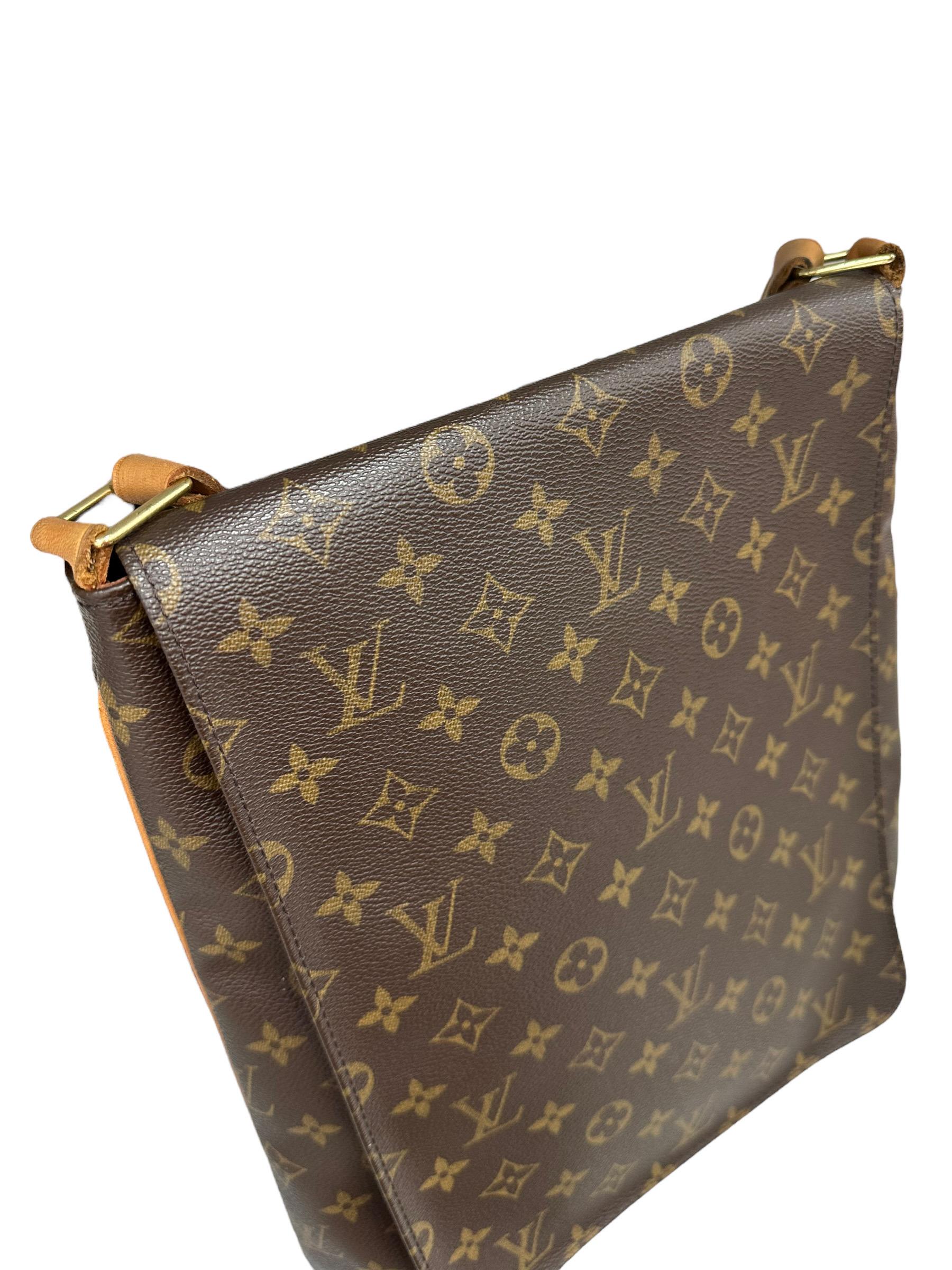 Louis Vuitton Musette Salsa GM Monogram Shoulder Bag For Sale at 1stDibs
