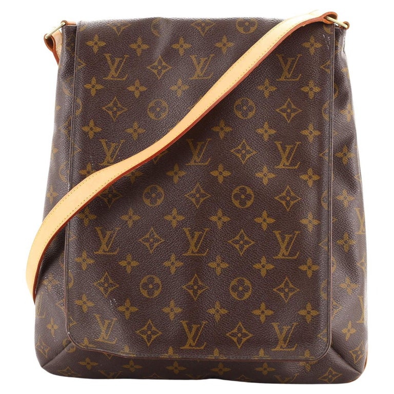 Louis Vuitton Musette Salsa Handbag Monogram Canvas GM For Sale at 1stDibs