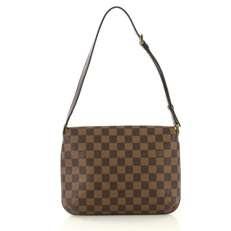 Louis Vuitton Musette Tango Handbag Damier at 1stDibs