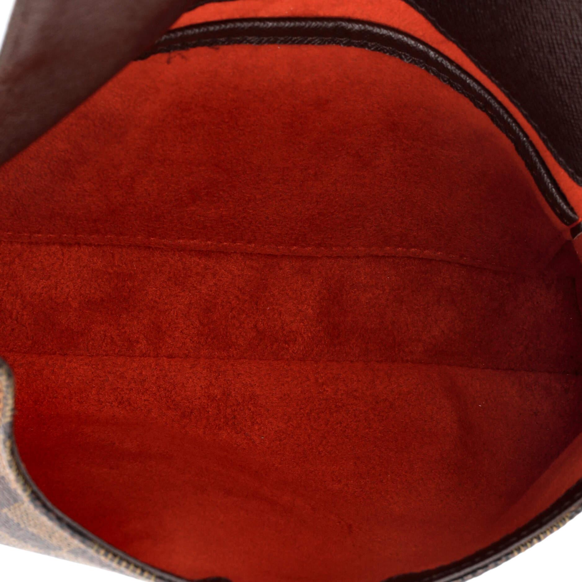 Louis Vuitton Musette Tango Handbag Damier For Sale at 1stDibs