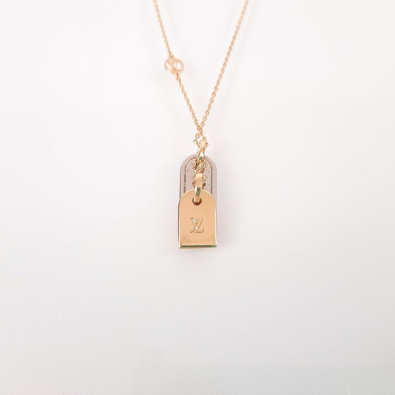 Louis Vuitton Nanogram Necklace For Sale at 1stDibs