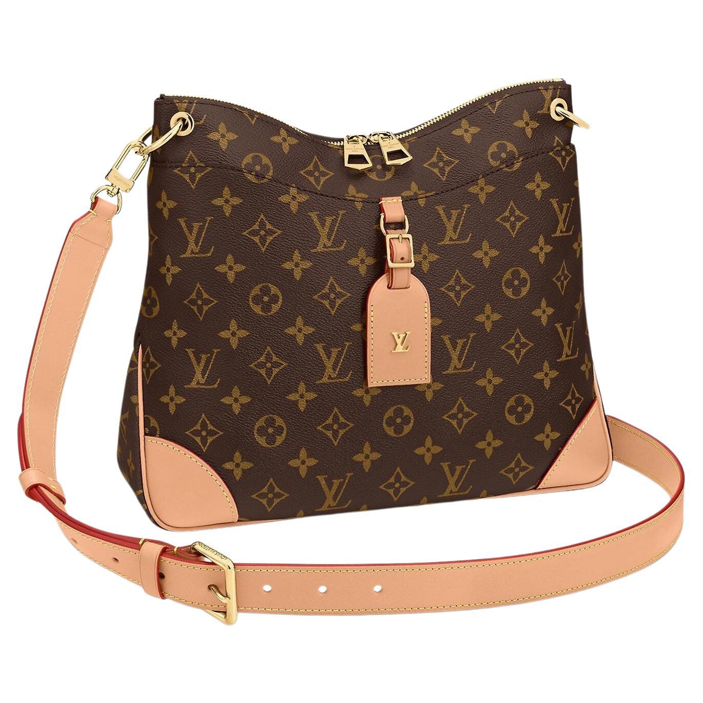 Louis Vuitton LV Monogram Canvas Danube Crossbody Bag For Sale at 1stDibs