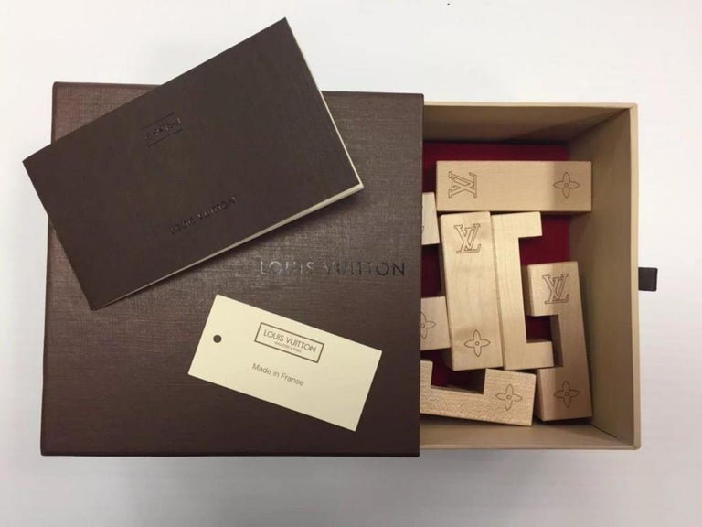 Louis Vuitton Natural (Ultra Rare) Maple Sycamore Le Pateki Wood Puzzle ...