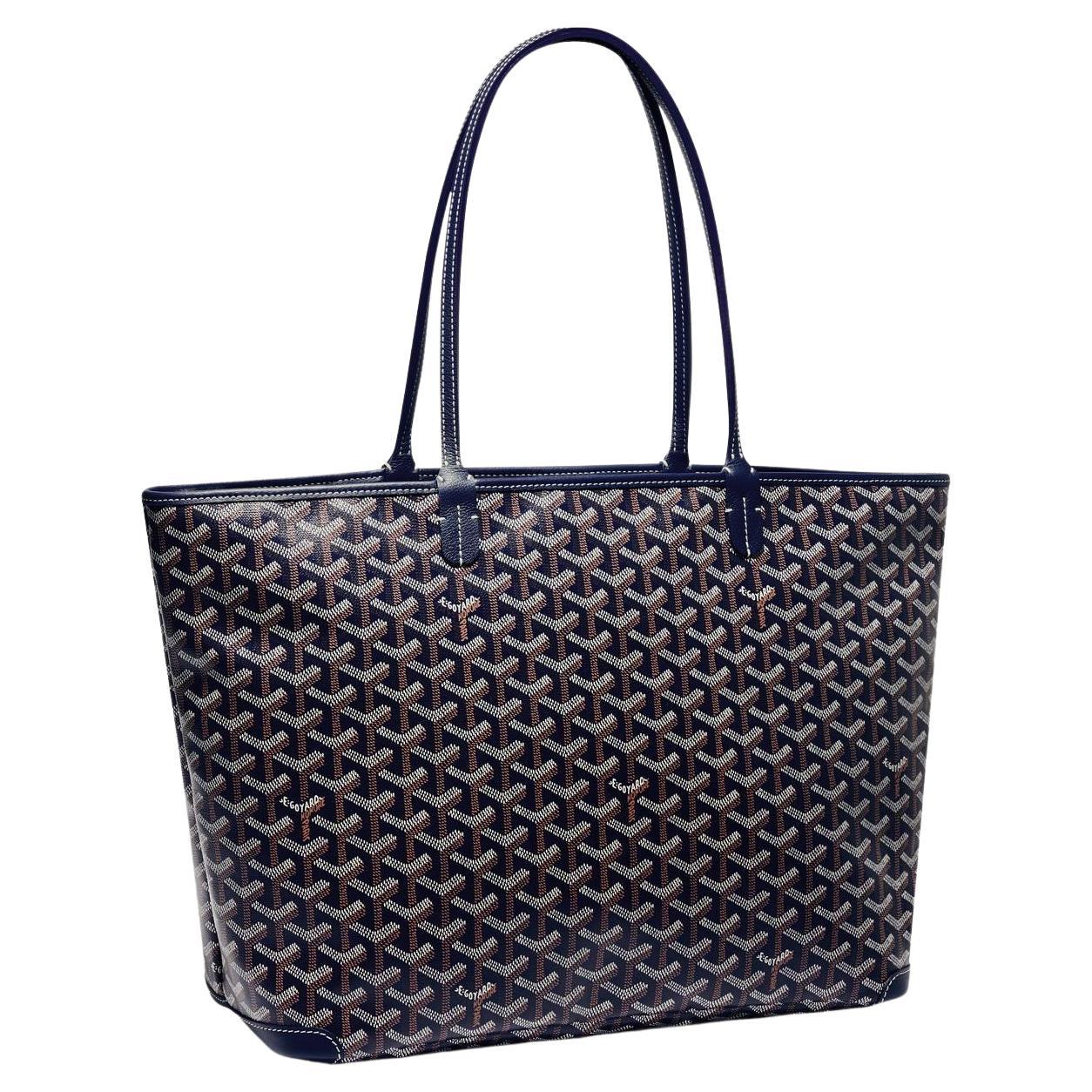 Goyard Customized Grey 'Butterflies' Monogram St Louis PM Bag at 1stDibs