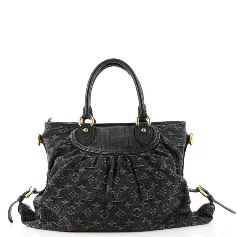 Louis Vuitton Neo Cabby Handbag Denim GM For Sale at 1stDibs