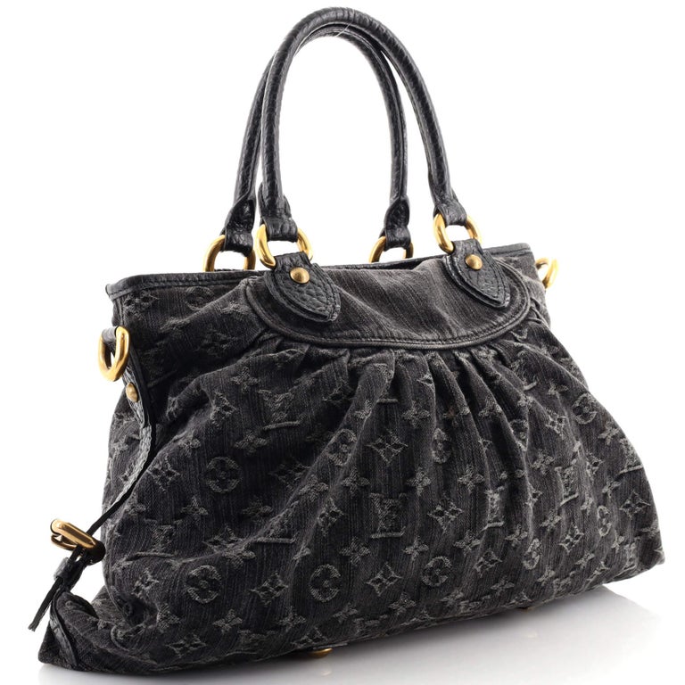 Louis Vuitton Neo Cabby Handbag Denim MM For Sale at 1stDibs