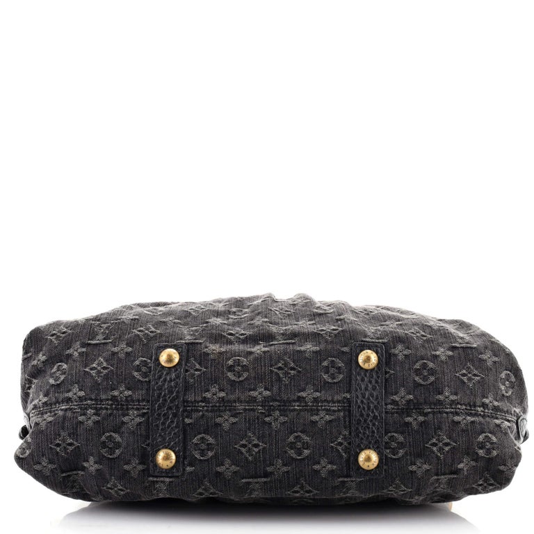 Louis Vuitton Neo Cabby Handbag Denim MM For Sale at 1stDibs