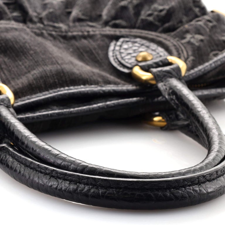 Louis Vuitton Neo Cabby Handbag Denim MM For Sale at 1stDibs