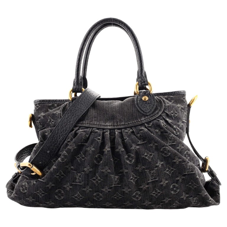 Louis Vuitton Neo Cabby Handbag Denim MM For Sale at 1stDibs