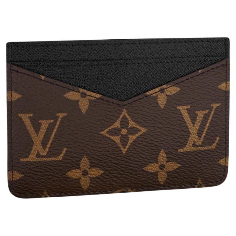 Louis Vuitton Neo Card Holder Materials Monogram Macassar Canvas For ...