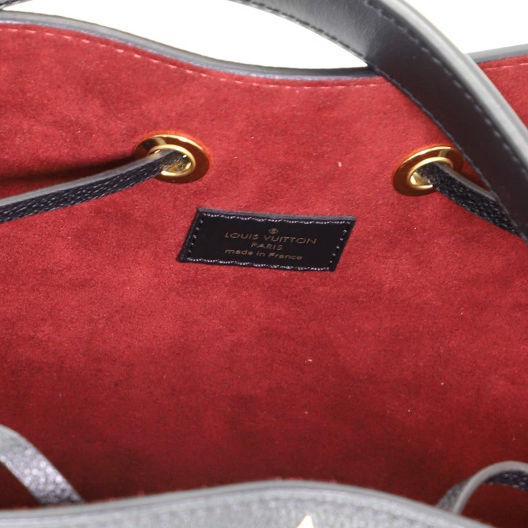 Louis Vuitton NeoNoe Handbag Bicolor Monogram Empreinte Giant MM For ...