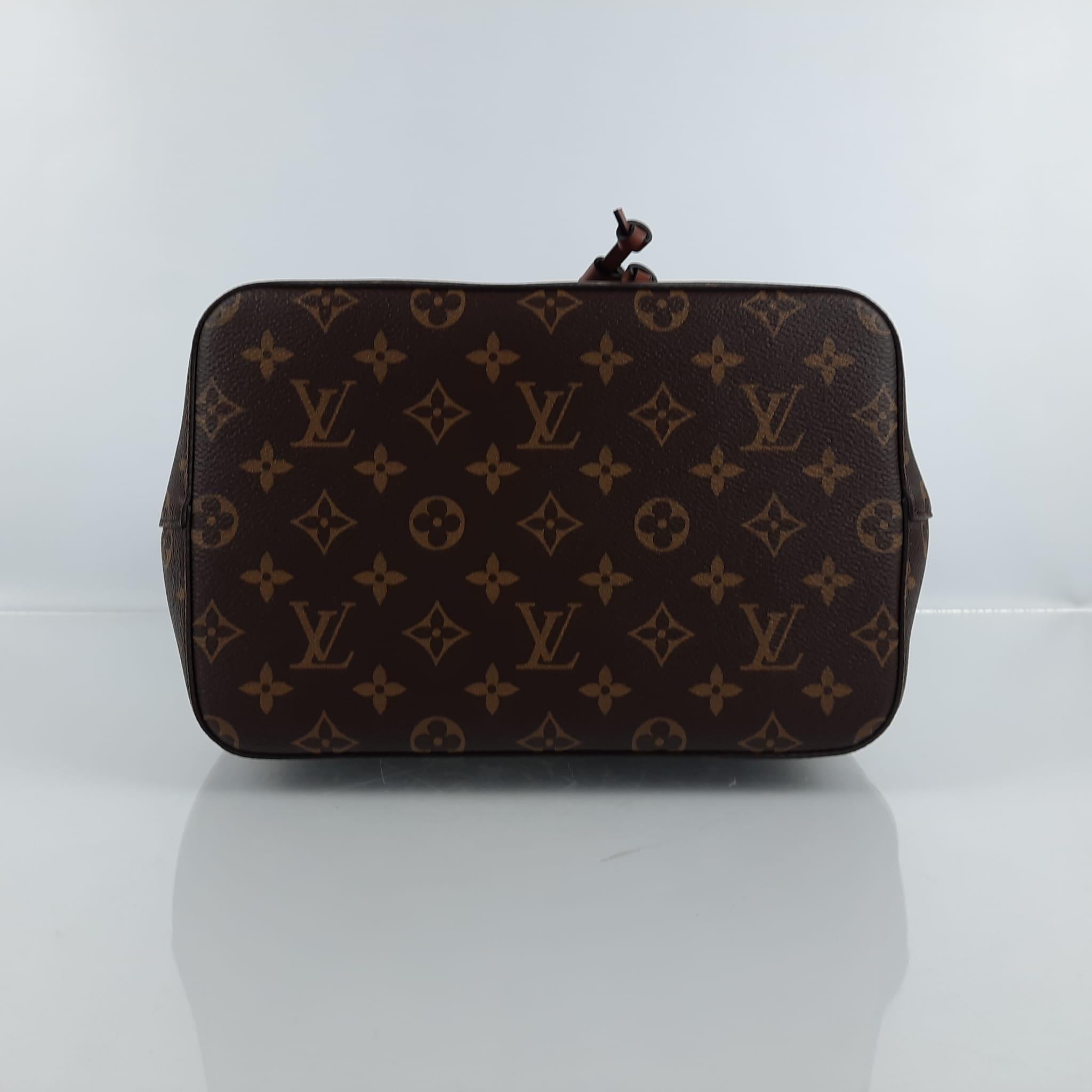 Louis Vuitton NéoNoé MM Colours Caramel Monogram Canvas For Sale at 1stDibs