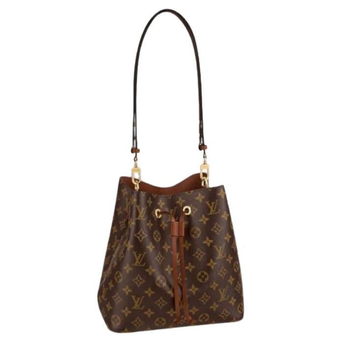 Louis Vuitton NéoNoé MM Colours Caramel Monogram Canvas For Sale at 1stDibs