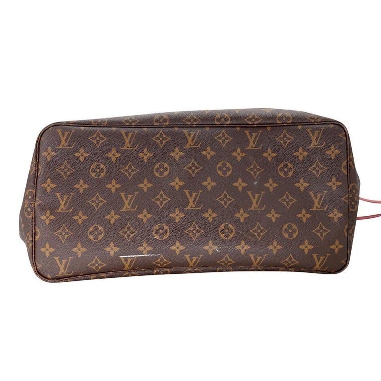 Louis Vuitton Neverfull Articles De Voyage GM Rose Velours Tote LV ...