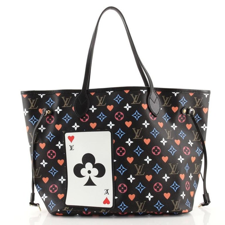 Louis Vuitton Neverfull NM Tote Limited Edition Game On Multicolor at ...