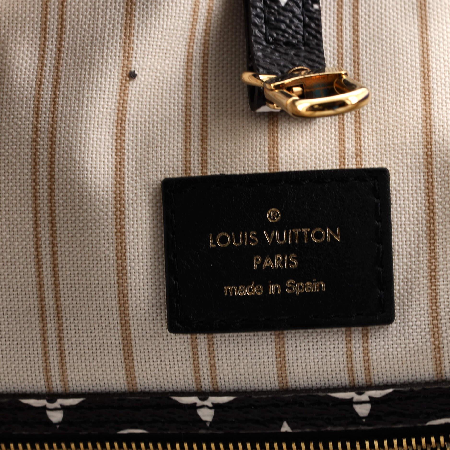 Louis Vuitton Neverfull NM Tote Limited Edition Jungle Monogram Giant ...