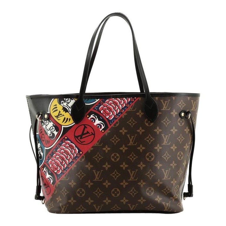 Louis Vuitton Neverfull NM Tote Limited Edition Kabuki Monogram Canvas ...