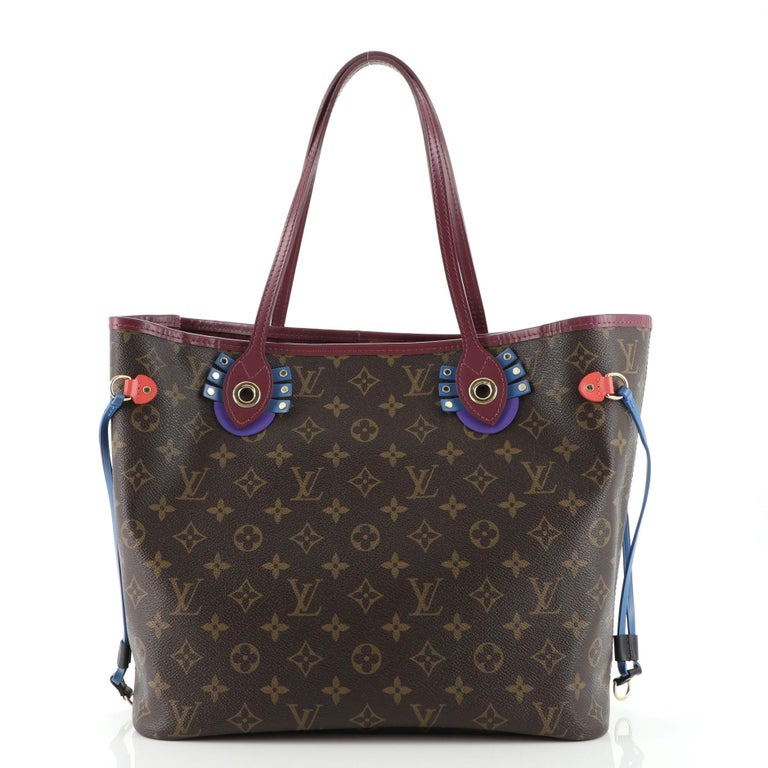 Louis Vuitton Neverfull NM Tote Limited Edition Totem Monogram Canvas ...