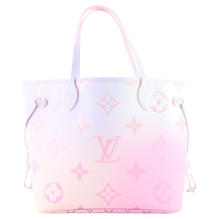 Louis Vuitton Neverfull NM Tote Monogram Sunrise Pastel MM at 1stDibs