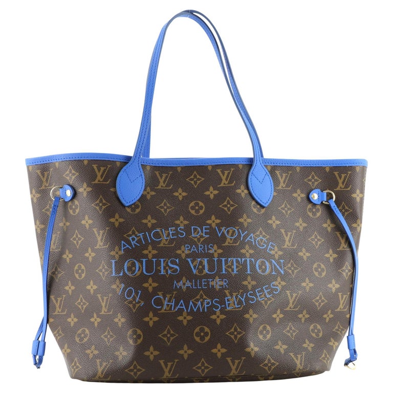 Louis Vuitton Neverfull Tote Limited Edition Ikat Monogram Canvas MM ...