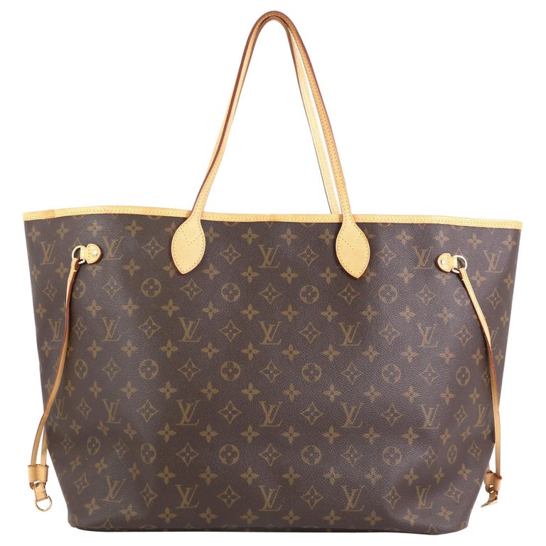 Louis Vuitton Neverfull Tote Monogram Canvas GM at 1stDibs