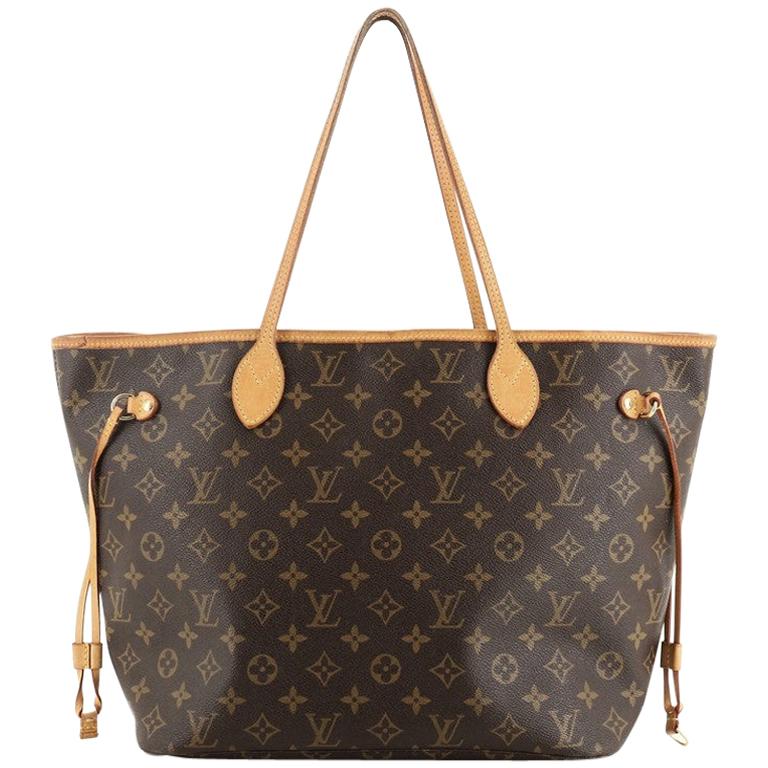 Louis Vuitton Neverfull Tote Monogram Canvas MM at 1stDibs | lv neverfull