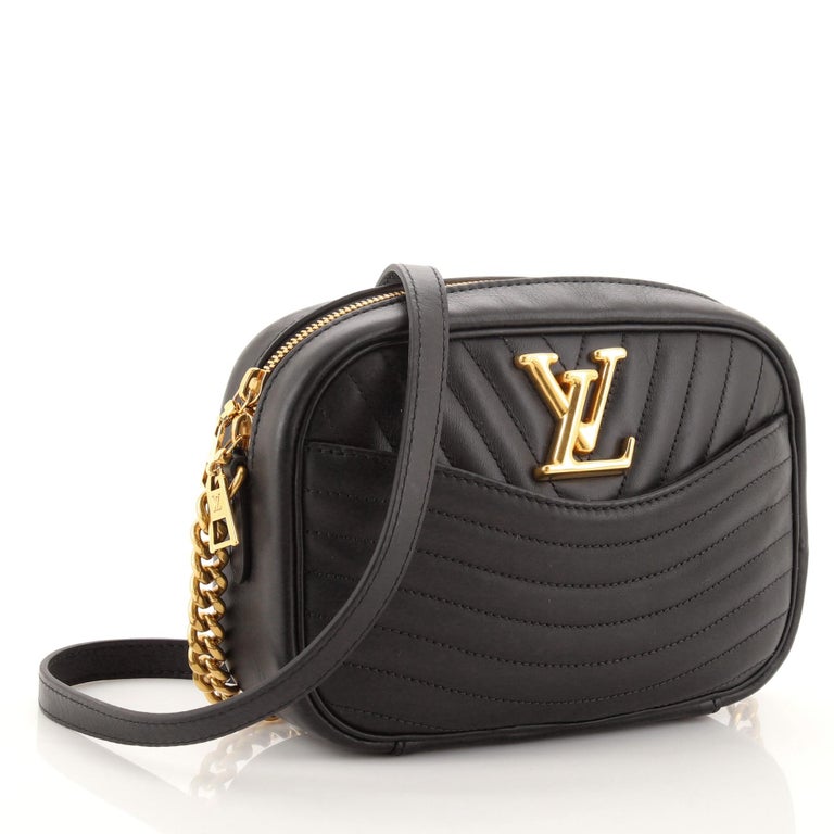 Louis Vuitton New Wave Camera Bag Quilted Leather at 1stDibs