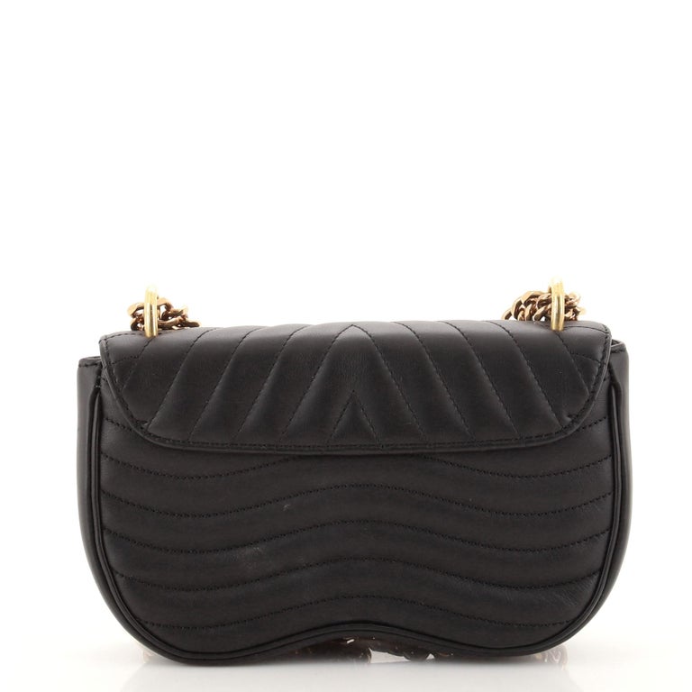 Louis Vuitton New Wave Chain Bag Quilted Leather Pm At 1stdibs
