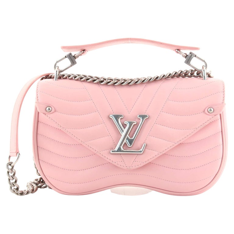 Louis Vuitton New Wave Chain Bag Quilted Leather PM at 1stDibs