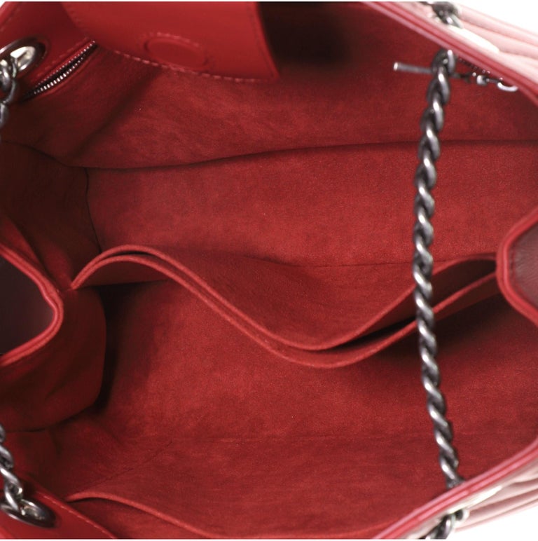 Louis Vuitton New Wave Chain Tote Quilted Leather At 1stdibs