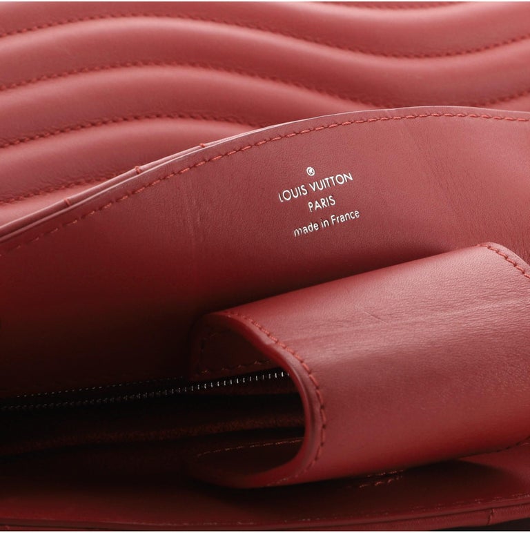 Louis Vuitton New Wave Chain Tote Quilted Leather At 1stdibs