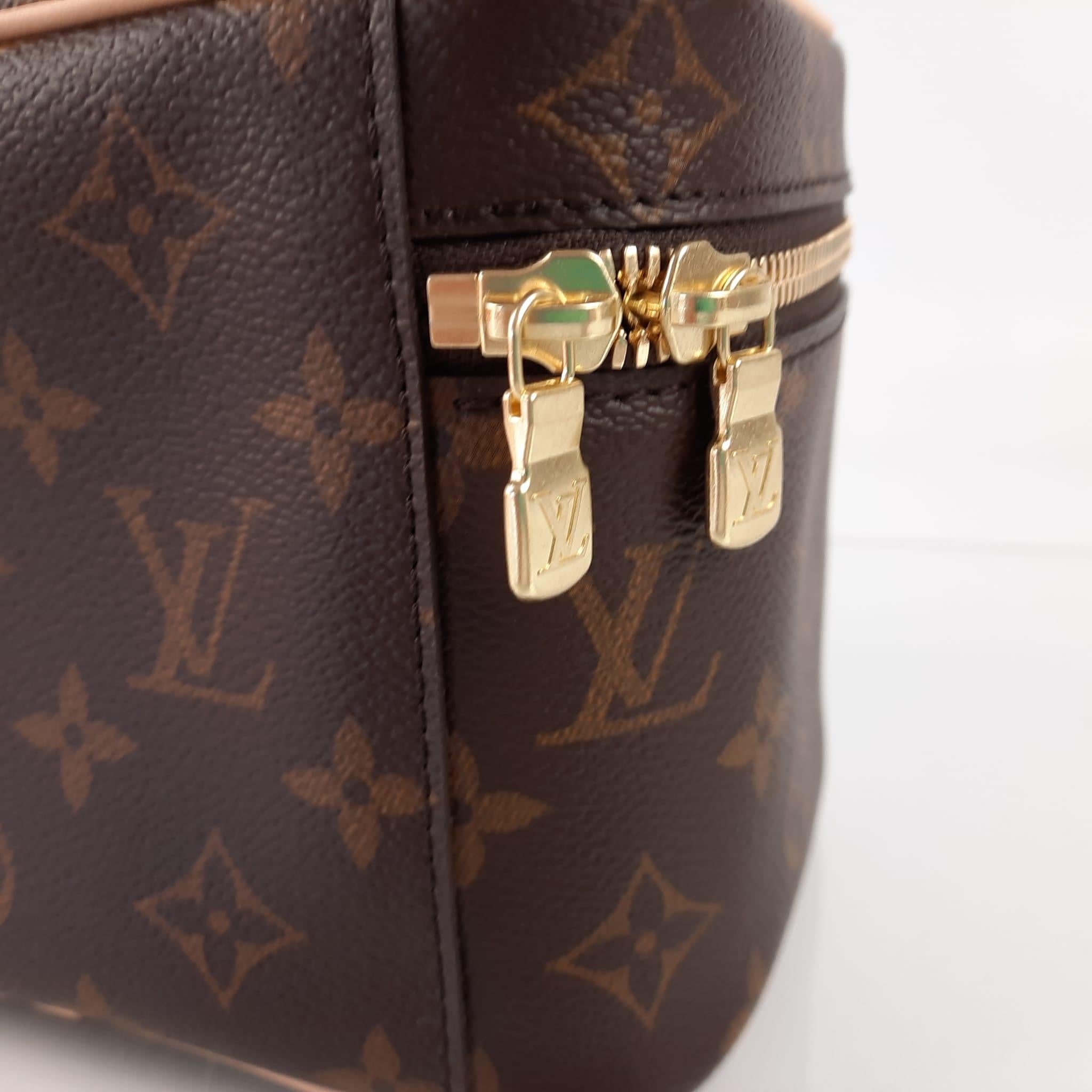 Louis Vuitton Nice Mini Toiletry Bag Monogram Canvas For Sale at ...