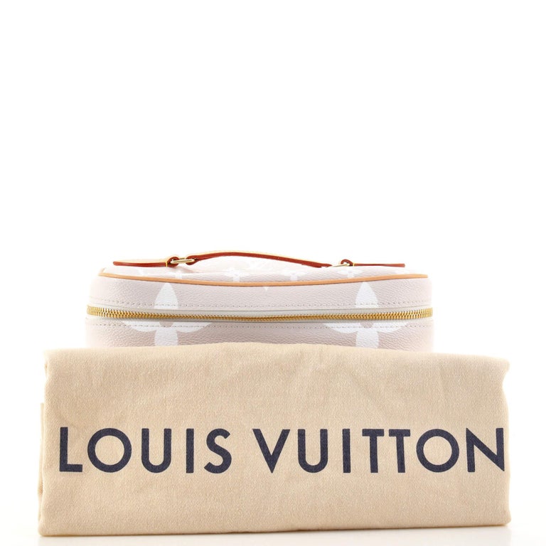 Louis Vuitton Nice Vanity Case By The Pool Monogram Giant BB at 1stDibs